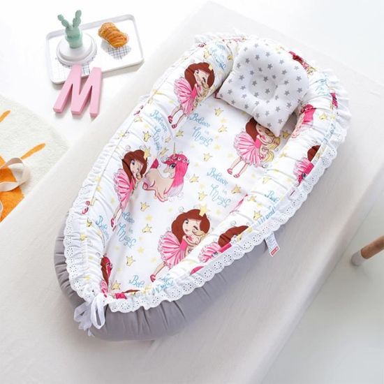 Reducteur de lit Bebe, Nid pour nouveau-né nourrisson, baby nest pour ...