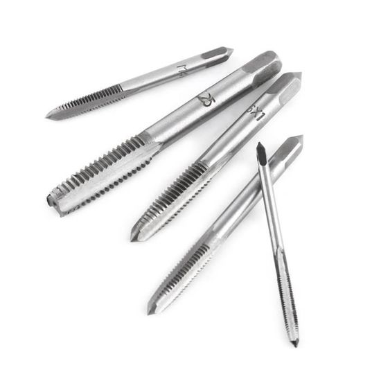 HURRISE - Taraud à filetage 6mm - Set d'outils de taraudage 5 pièces en ...
