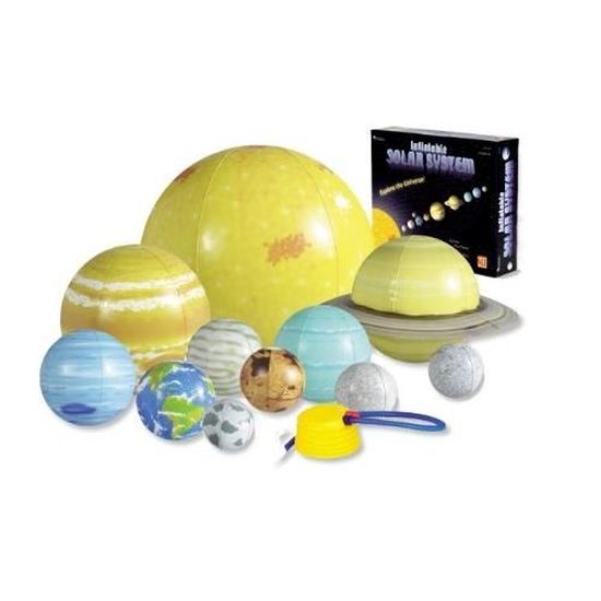 Jeu éducatif - LEARNING RESOURCES - INFLATABLE SOLAR SYSTEM SET ...
