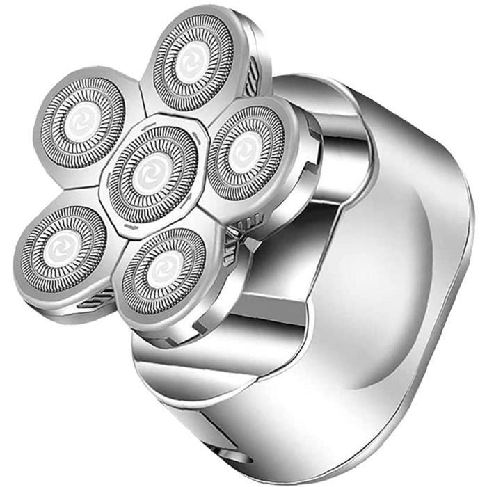 Razor électrique pour hommes, tête chauve de rasoir nez à nez cheveux ...