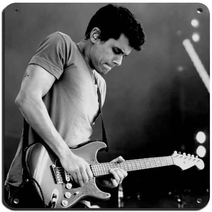Poster rétro Singer John Mayer en métal, Art chic rétro, décoration ...