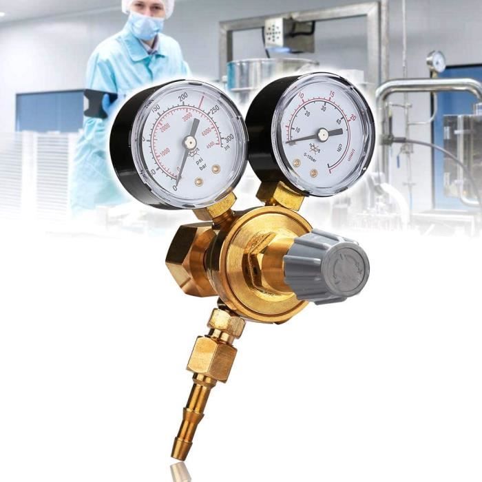 Réducteur de pression Argon, Mini régulateur de pression CO2, réducteur ...