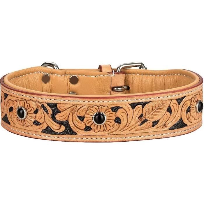 Michur Jose Collier Pour Chien Collier En Cuir Collier Pour Chien Cuir ...