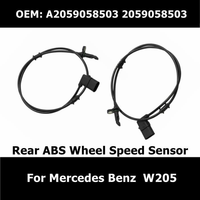 Capteur de vitesse pour roue arrière ABS, 2 pièces, 2059058503, Pour ...