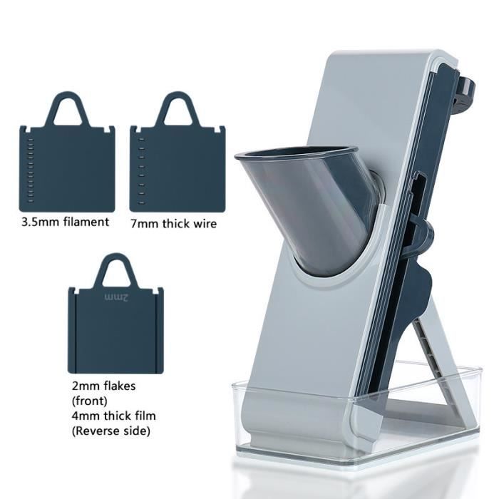 Machine à raper - mandoline,Coupe-légumes manuel multifonctionnel avec ...