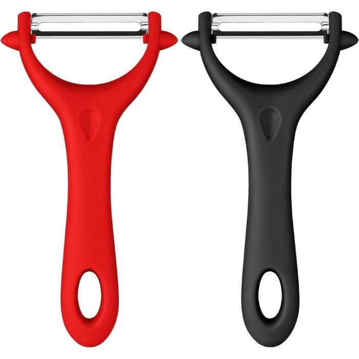 2 Pcs Éplucheur Universel, Econome Legumes Inox Eplucheur Legumes ...