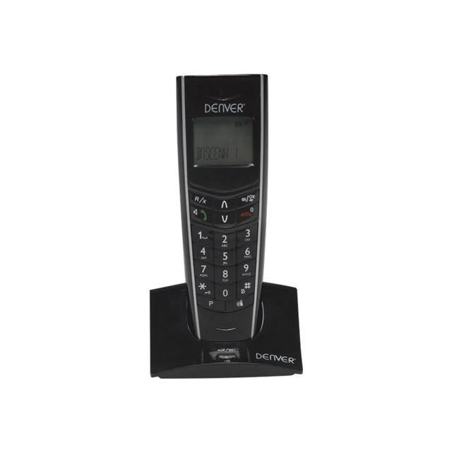 Téléphone numérique sans fil DECT avec 2 combinés - Cdiscount Téléphonie