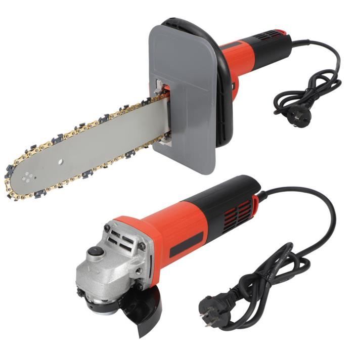Fydun tronçonneuse à tronçonner Scie à chaîne électrique intégrée ...