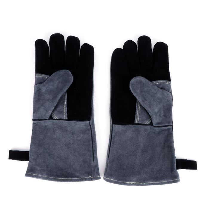 MAD Mitaines résistantes au feu Gants de soudage couture mitaines ...