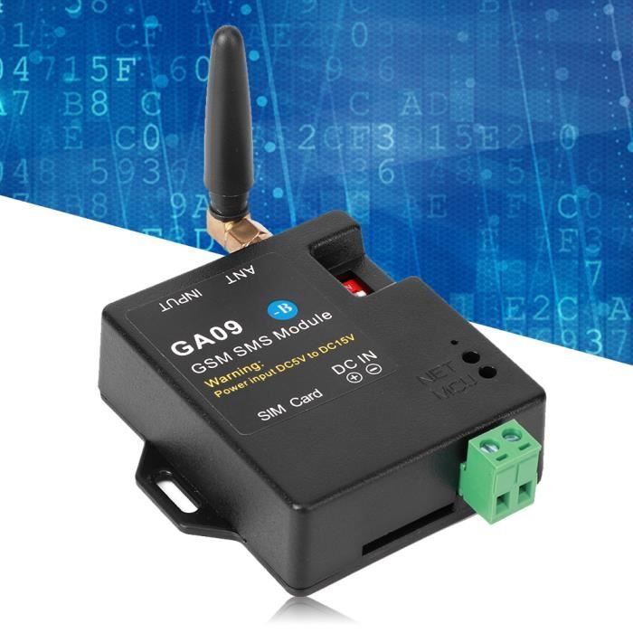 Alarme GSM - HURRISE - GA09-B - 8 Canaux - Alerte SMS - Compatible iOS ...