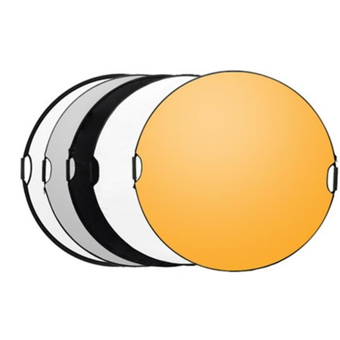 Réflecteur de photographie rond 5 en 1 photographie Studio lumière ...