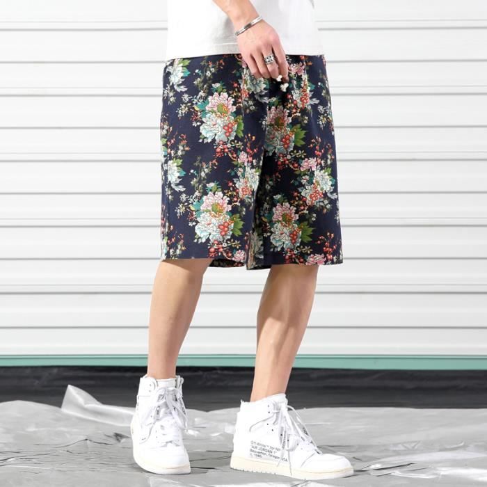 Short,short de plage léger et ample pour homme, short décontracté et ...