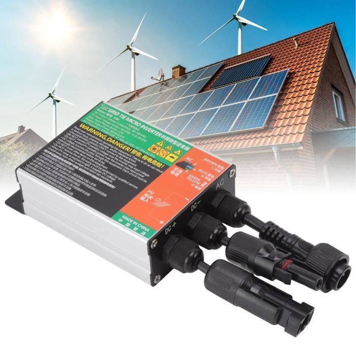 Micro-onduleur solaire GMI Grid Tie Micro Inverseur Solaire PV Alliage ...