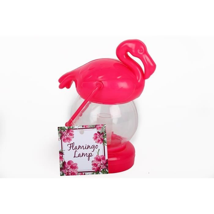 LAMPE LED FLAMANT ROSE 13,5 X 7 X 10 CM Rose, fuchsia - Cdiscount Maison
