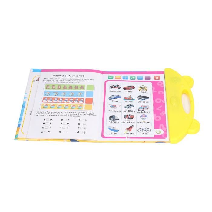 SALALIS Livre sonore espagnol Livre de Son Espagnol Enfants Livre ...