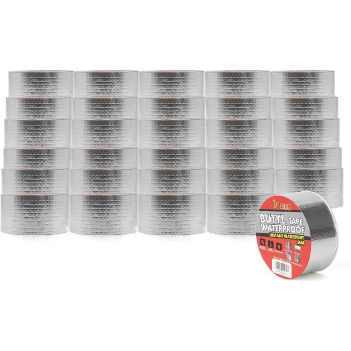 30 Rouleaux Butyle En Étanche Ruban 50Mm X 5M, Adhésif Ruban Butyle ...