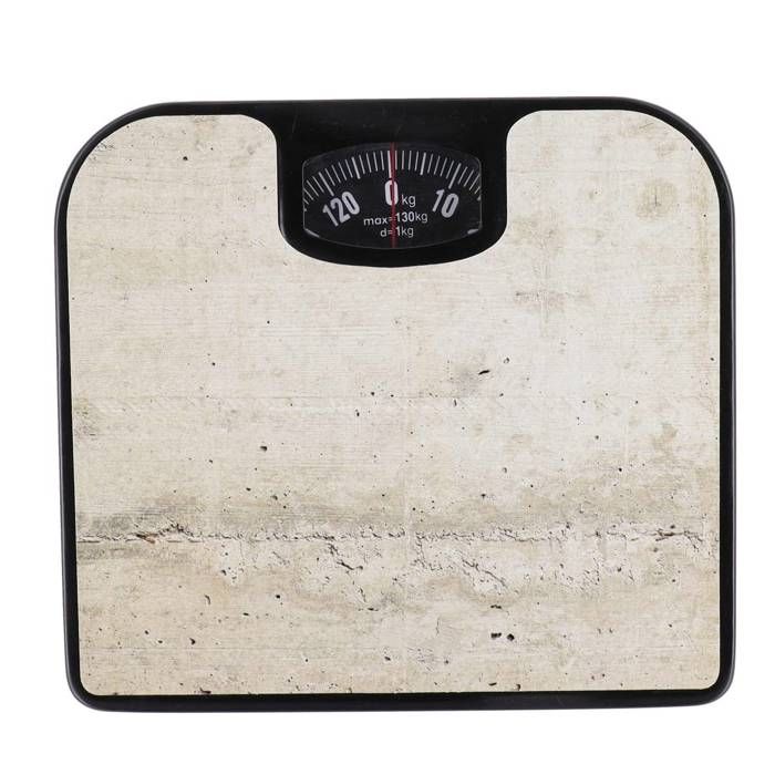 PESE PERSONNE MECANIQUE - EFFET BETON - Tendance - Cdiscount Electroménager