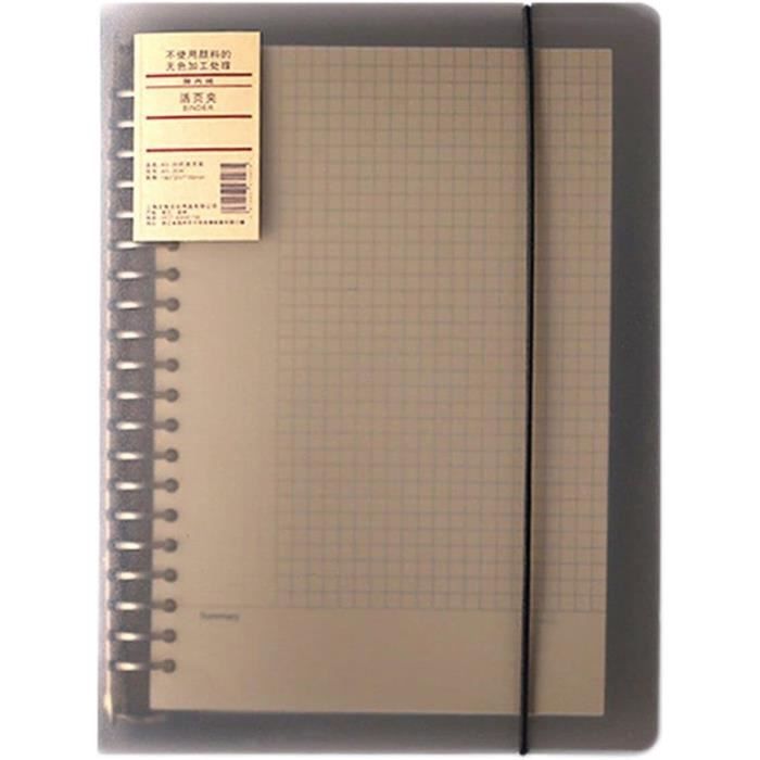 A4 - A5 - B5 Cahier De Notes De Feuilles En Vrac Rechargeable 4 Inners ...