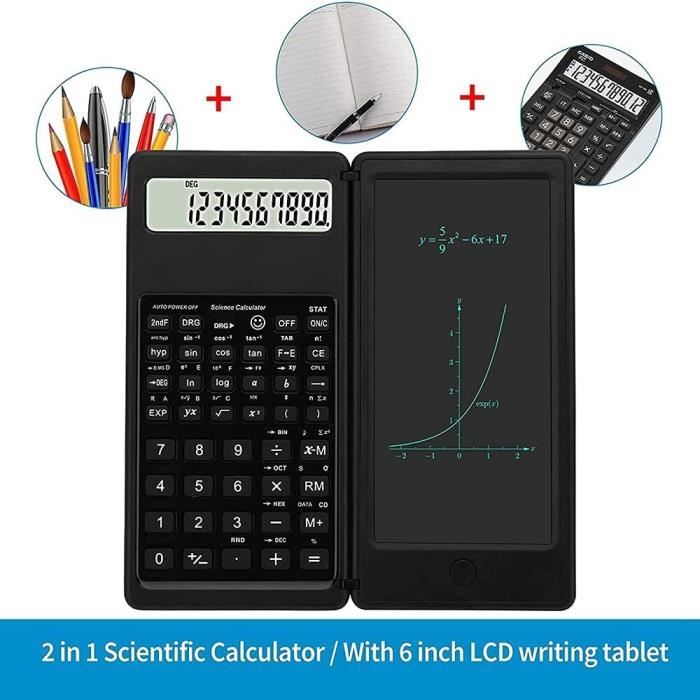 Calculatrice Scientifique Calculatrice D'Ingénierie À Écran Lcd À 10 ...