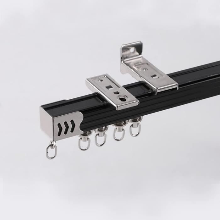 Tringle À Rideaux: Ø 20 Mm Sans Anneaux, L. 280 Cm. En Laiton Poli \ Complet[Z1170] - Cdiscount ...