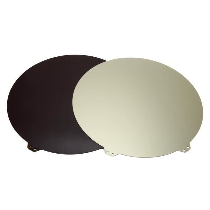 ZJCHAO Plaque d'acier à lit chaud PEI Plaque de Construction D'Imprimante 3D pour Imprimante 3D ...