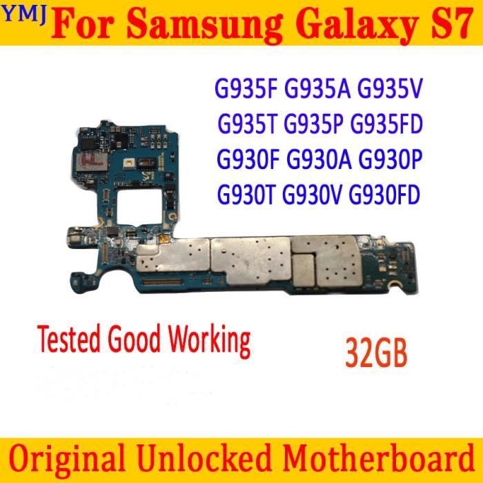 G935F-32GB-Carte mère d'origine débloquée pour Samsung Galaxy , circuit ...