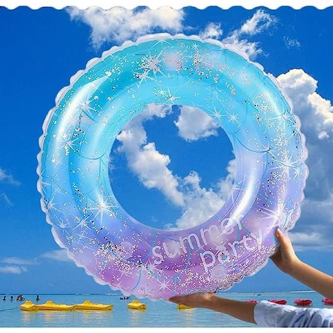 Anneau de natation Cou Bouée PVC Piscine Flotteur Double Protection ...