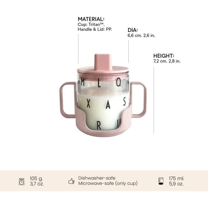 Tasse d'apprentissage à boire pour bébé et enfants - Verre incassable ...