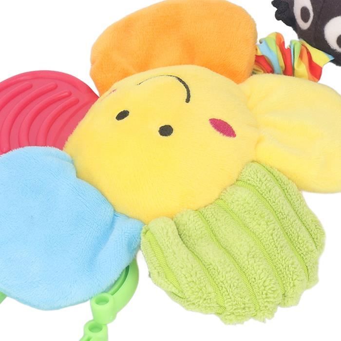 Jouet Musical Suspendu Bébé Fleur Clochette Peluche Apprentissage ...