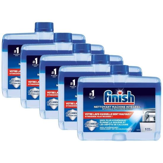 Lot de 5 Nettoyants Machine Intégral Flacon de 250 ml - Cdiscount ...