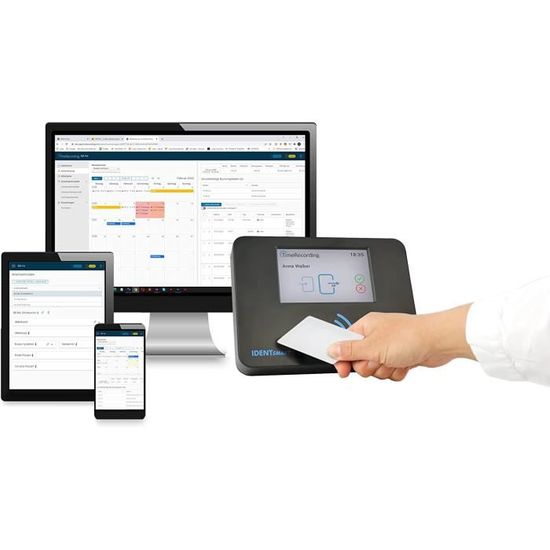 Identsmart Timerecording Id800 Kit Démarrage Lite | Système Complet ...