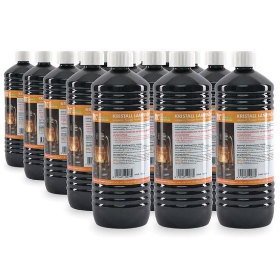 Huile pour lampe 15 x1 L - incolore - inodore - Cdiscount Au quotidien