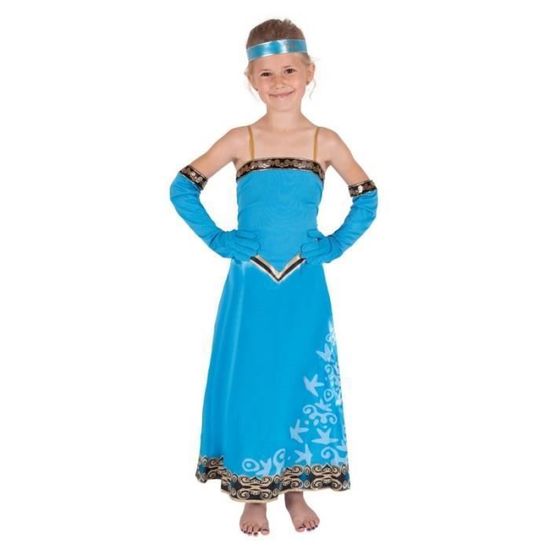 Déguisement Marianne Robin des Bois Fille PtitClown PtitClown - Bleu ...