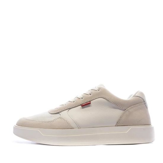 Baskets Blanche Homme Levi's Cline Blanc - Cdiscount Chaussures