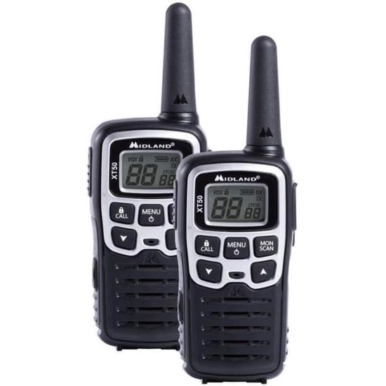 Xt50, Talkie-Walkie Professionnel Radio Double Bande À Charge Rapide ...