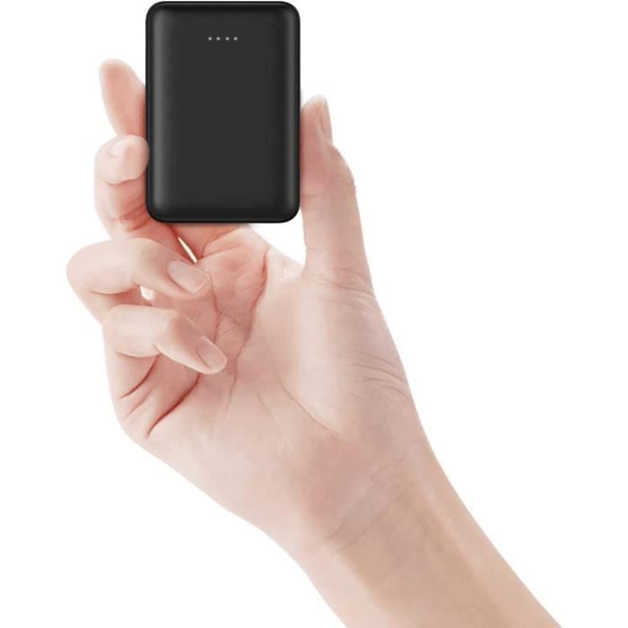 Mini power bank 10 000 mah power bank ultra compact 2 ports usb 2,4 a ...
