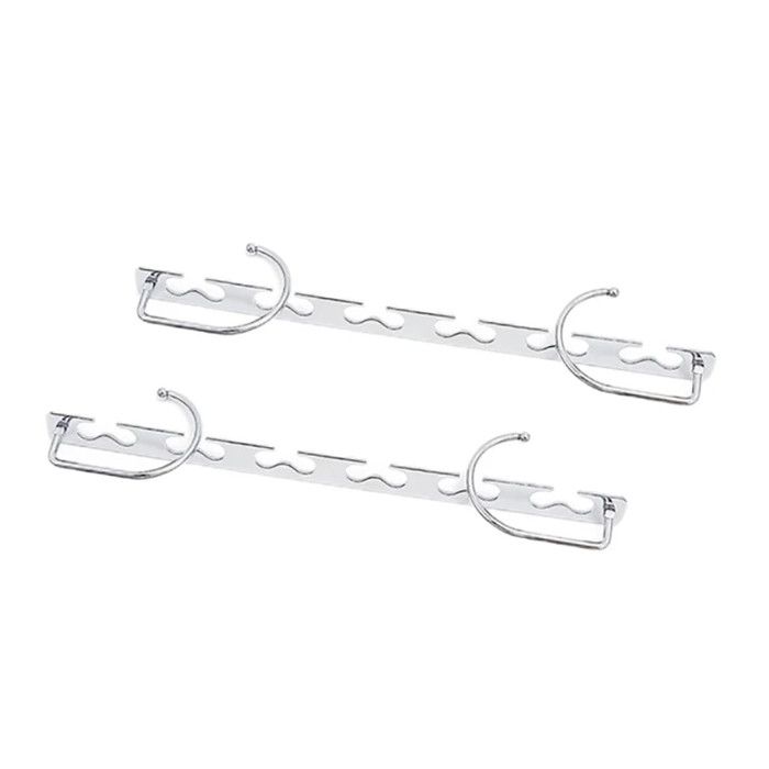 Cintre multifonctionnel en acier inoxydable,cintres en métal,crochet ...