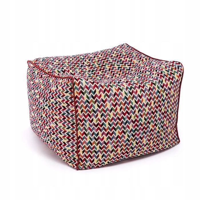 Pouf multifonctionnelle Ecopuf Cubo Geo 7011 - 60x60 cm - Cdiscount ...