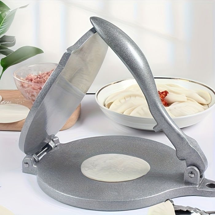 Machine de presse à tortilla de maïs en aluminium argenté de 6,5 pouces ...