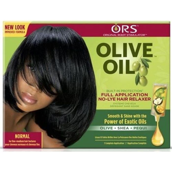 ORGANIC ROOT STIMULATOR - Kit défrisant Olive Oil (Normal) 484g ...