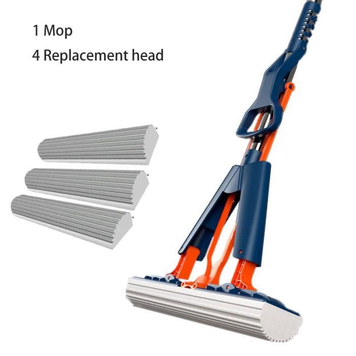 1 Mop 4 Head 28cm - Essoreuse à Essorer pour Livres Ménagers, Collodion ...