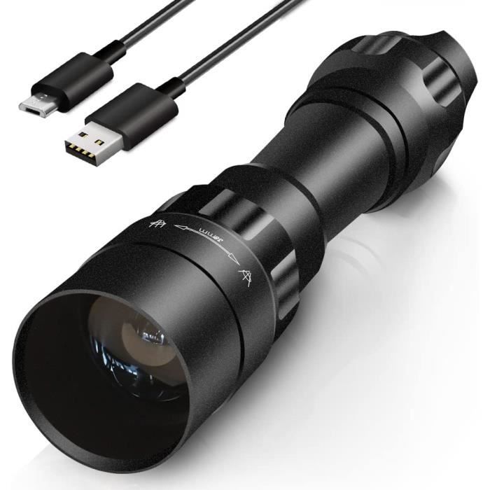 Ir Torche, 940Nm Infrarouge Night Vision Lampe Torche 38Mm Lentille ...