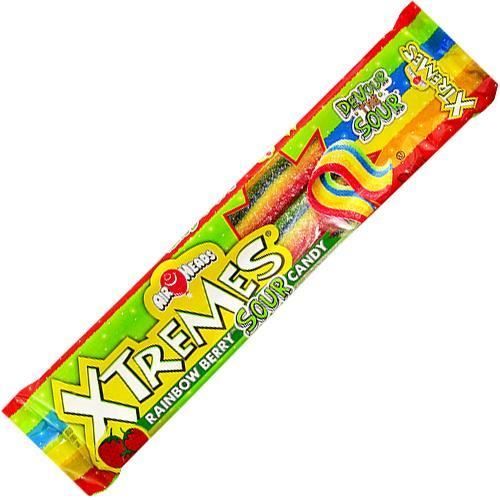 Air Heads Xtremes Rainbow Berry Sour Candy 2 OZ (57g)[Import US ...