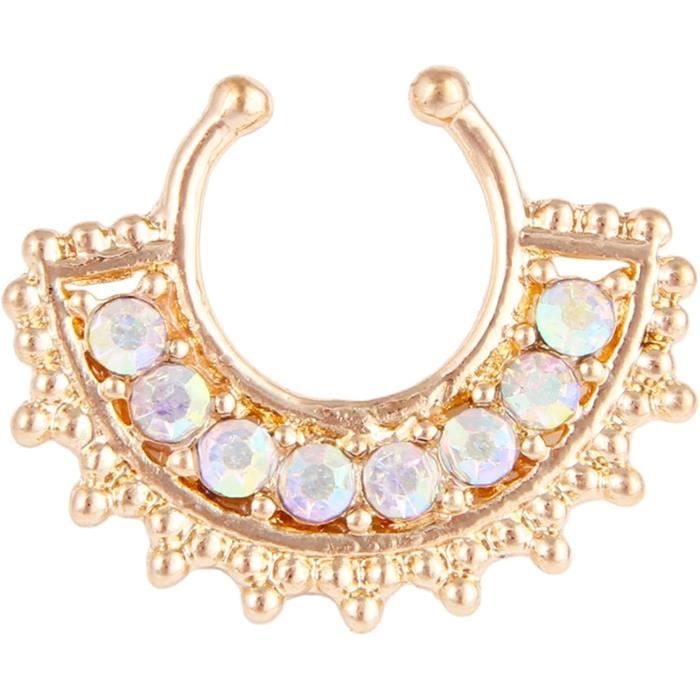 1 Pièce Anneau Nez 14G 1.5mm Piercing Tragus Acier Chirurgical Piercing ...