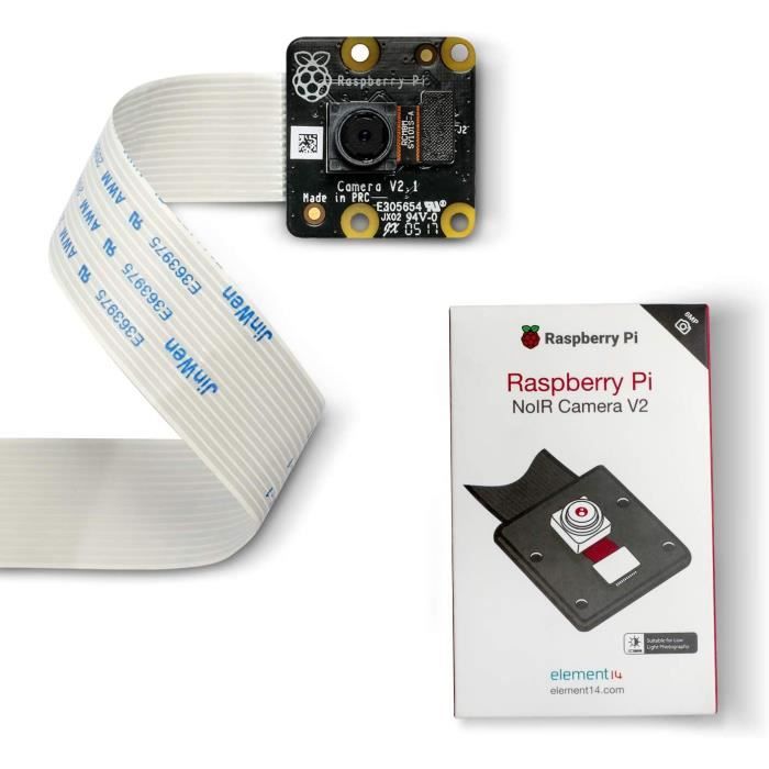 Barebones LABISTS Raspberry Pi Camera Module V2 8M Noir, 1080p RPi ...