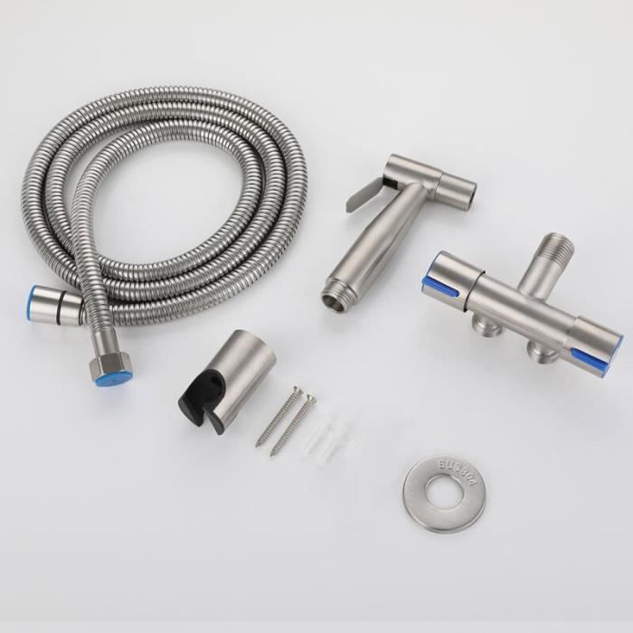 Bidet,pulvérisateur de Bidet Portable en acier inoxydable, robinet de ...