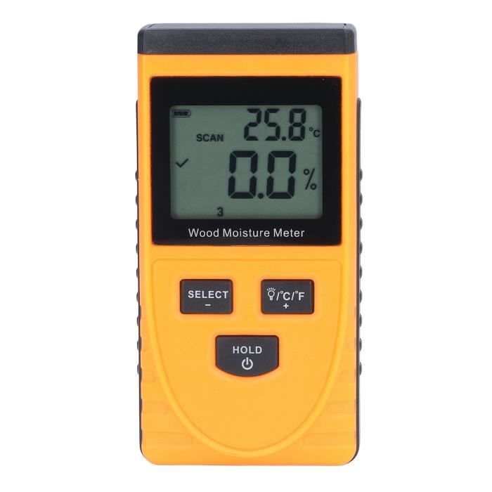 Humidimètre inductif pour bois - FDIT - Mesure de l'humidité du bois ...