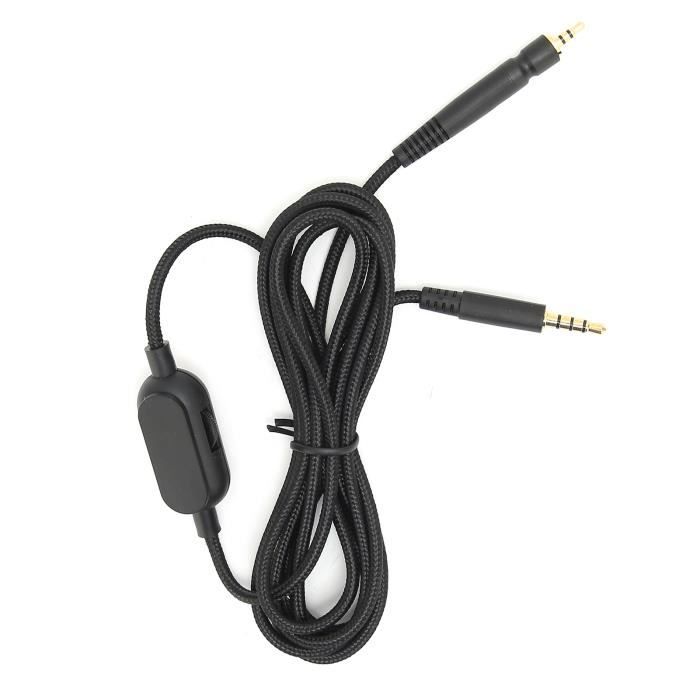 EIF Câble Pour Casque Avec Contrôle Du Niveau De Volume Et Du ...