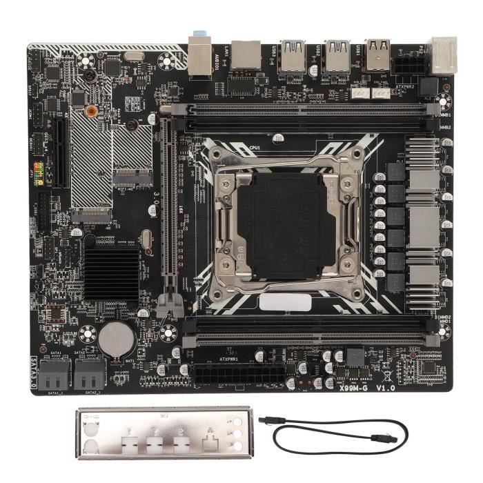 Carte mère de jeu - GOTOTOP - X99M G - DDR4 128 Go - LGA 2011 3 - Wi-Fi M.2 PCIE 4x - Cdiscount ...