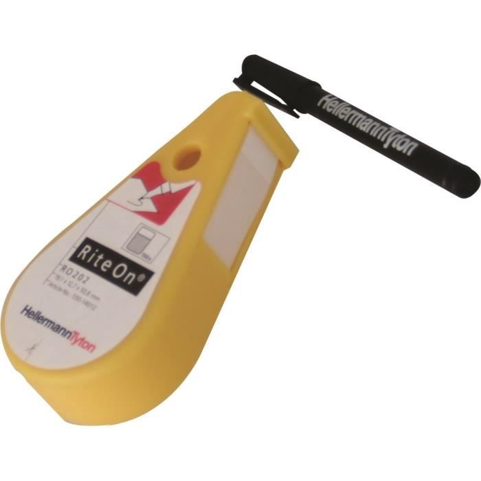 HELLERMANNTYTON Kit repérage pour Câbles - Cdiscount Bricolage